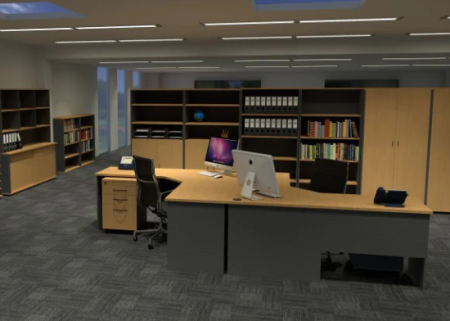 Rapid Worker Corner Workstation - Atama Furniture, Perth WA